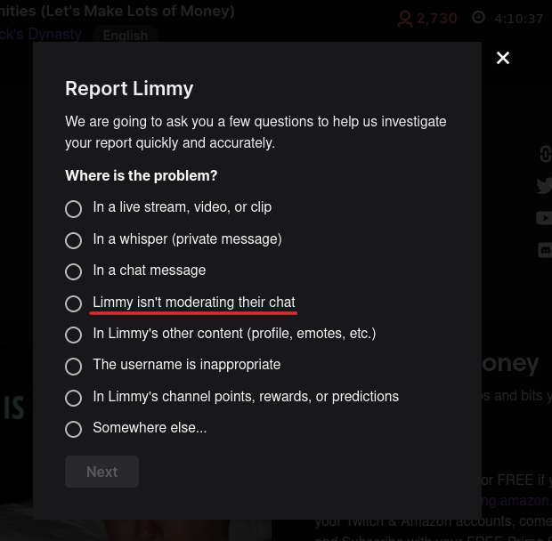 Twitch Chat Rules Template